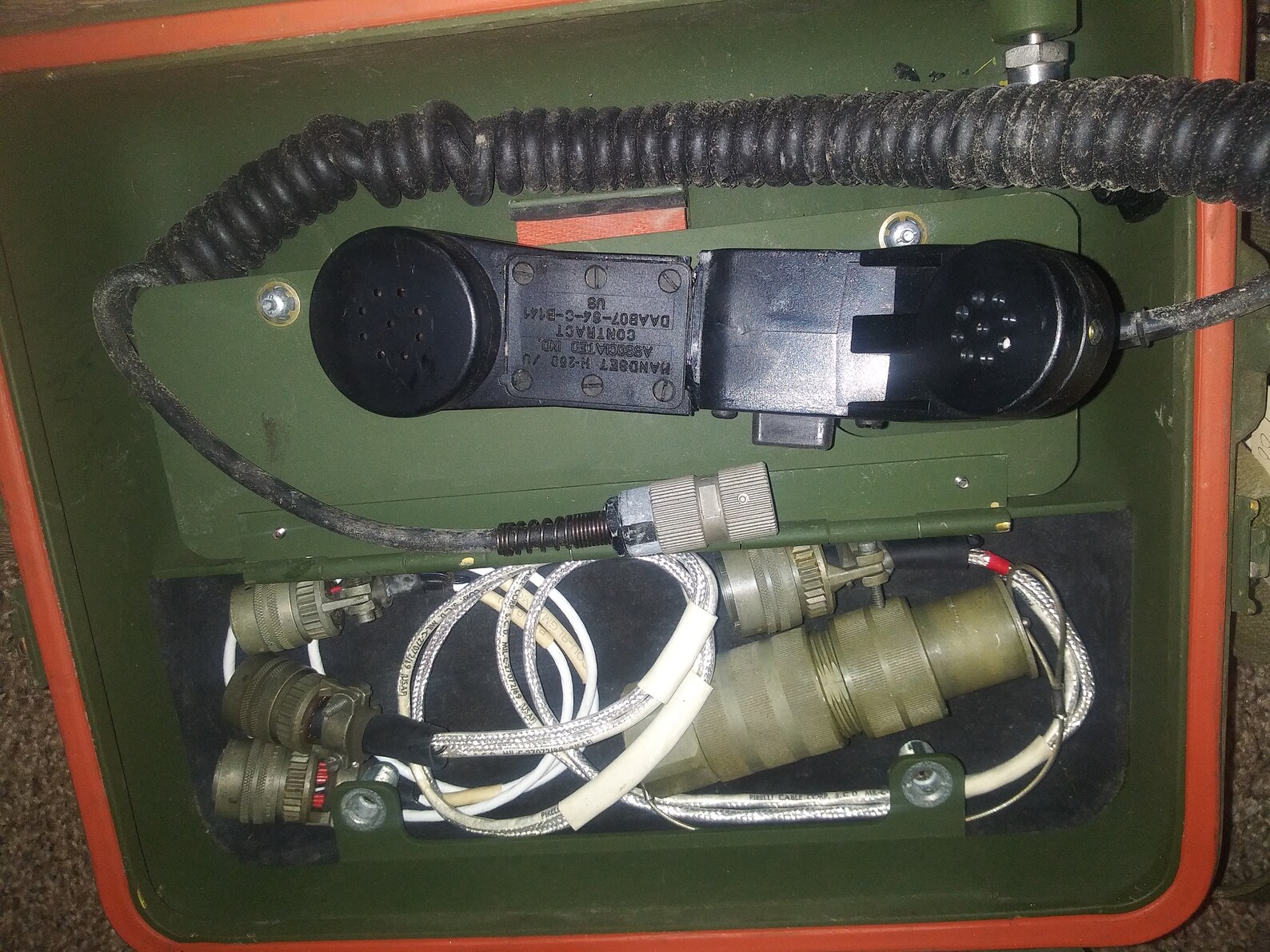 Military Radio Phone Set Army Encrypted Radio TS-3647/G - Etsy
