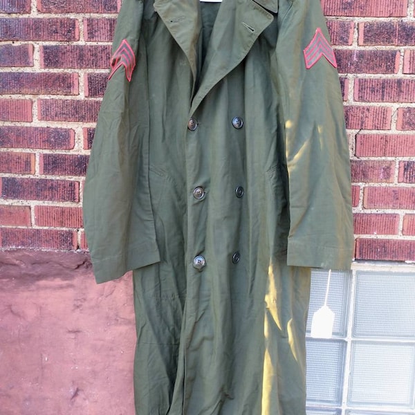 Military Surplus Overcoat - Etsy