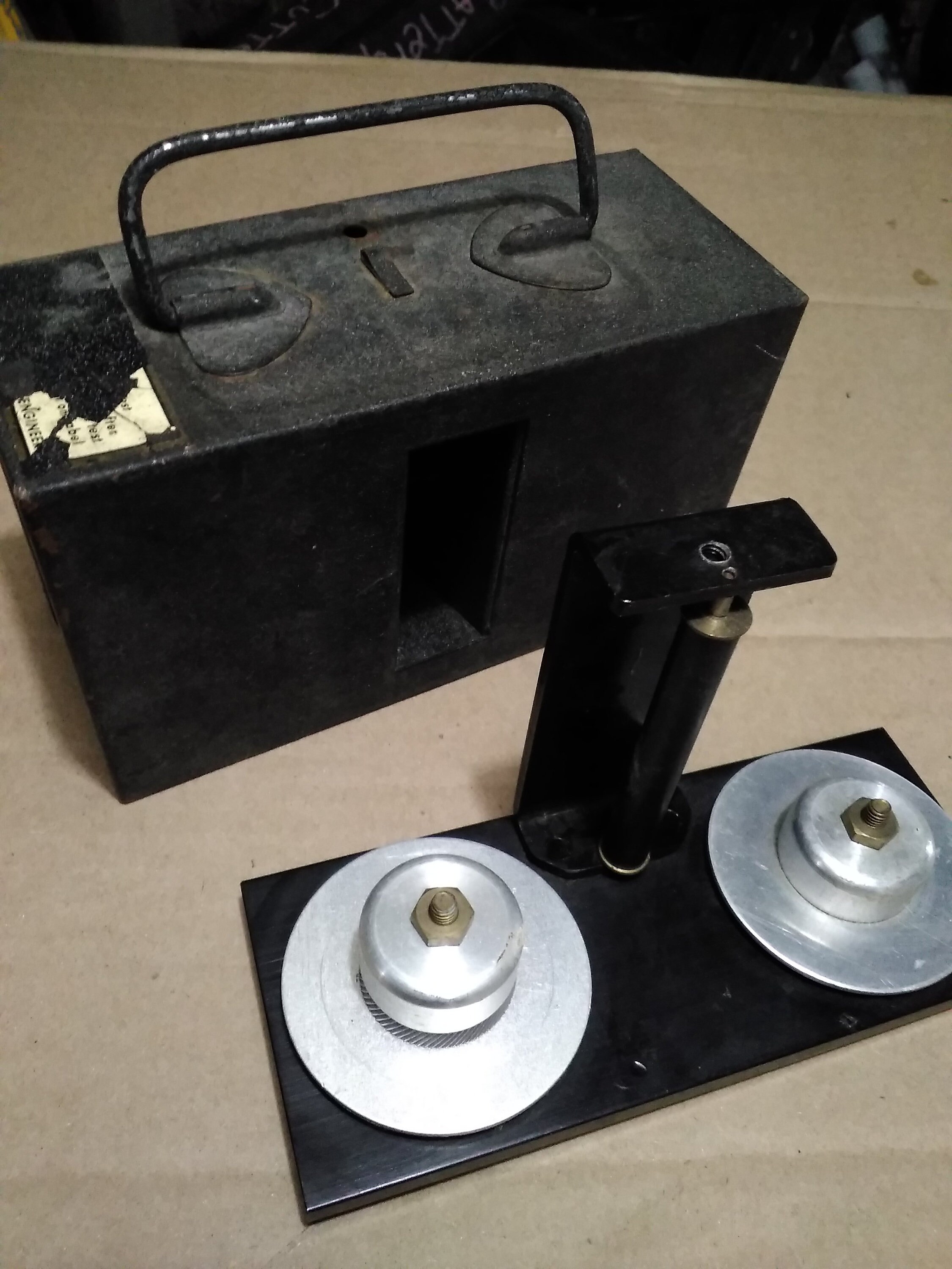 Vintage Metal Seismograph Box Lourds - Etsy France