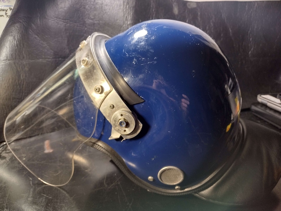UK Riot Police Helmet With Visor - Etsy
