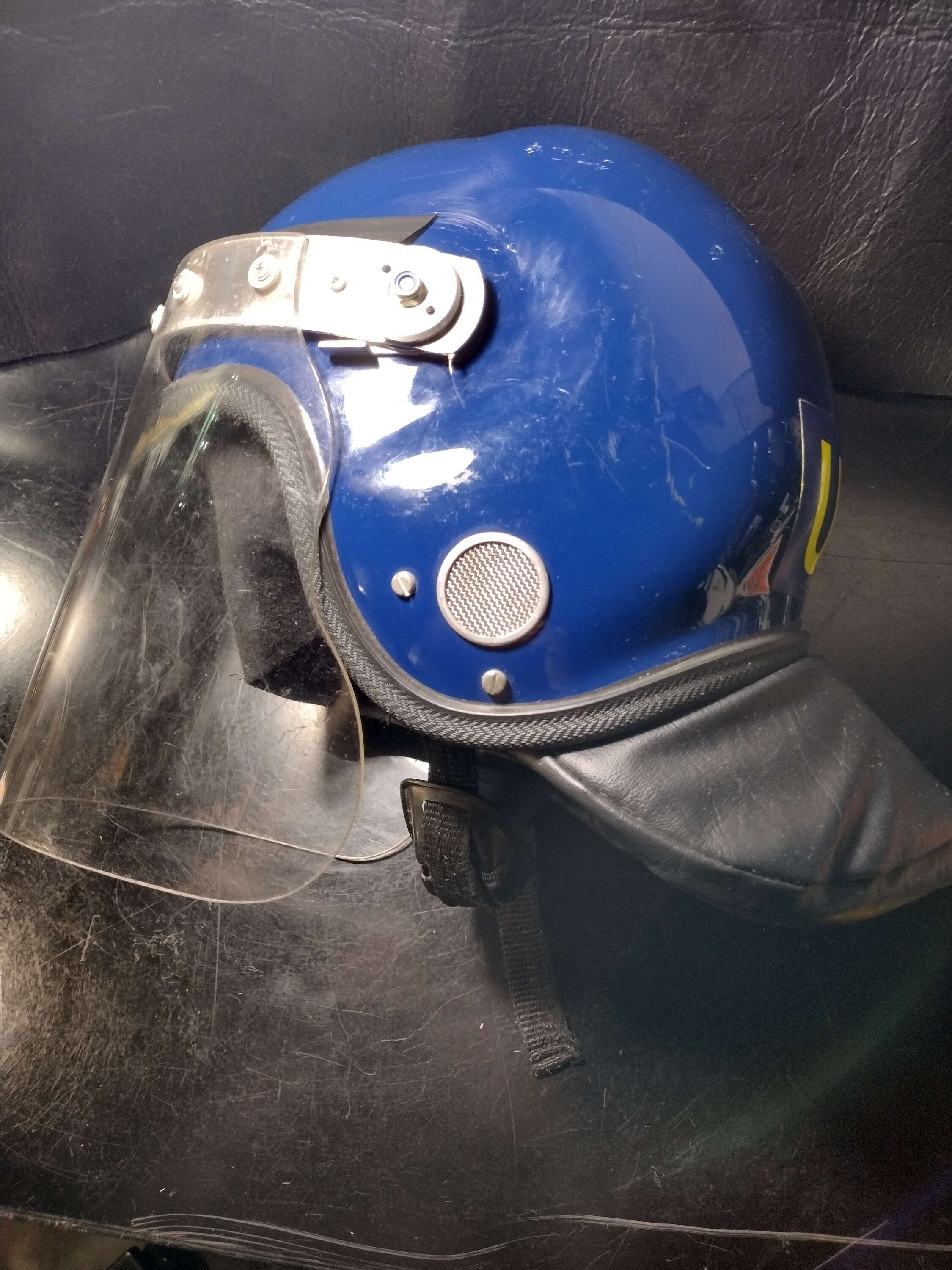 UK Riot Police Helmet With Visor - Etsy