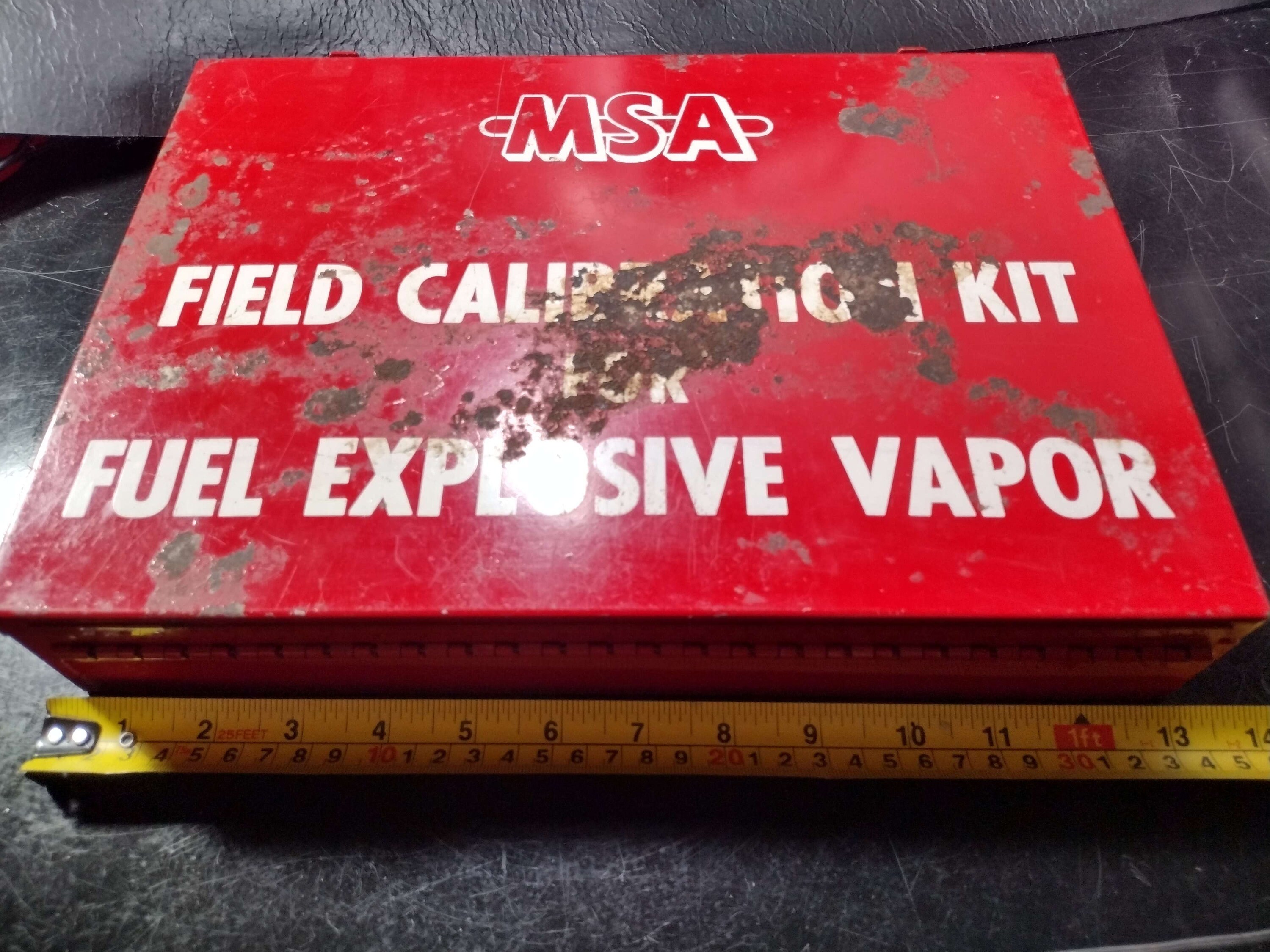 Vintage Metal Case MSA Field Calibration Kit Box - Etsy