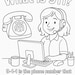Call 911 Kids Safety Coloring Book - Etsy