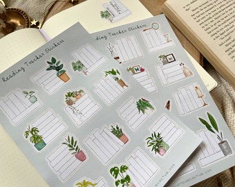 Book Stack Icon Stickers Book Stack / Read Planner Stickers - Etsy