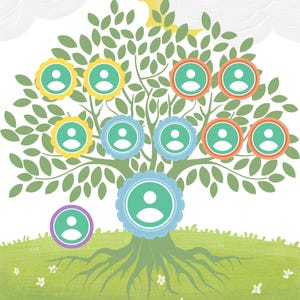 My First Family Tree Printable Worksheet - Etsy