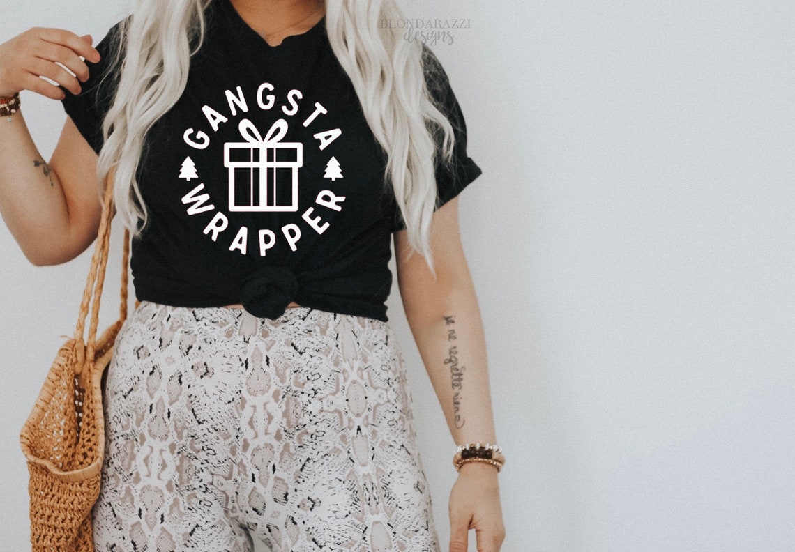 Gangsta Wrapper Shirt - Etsy