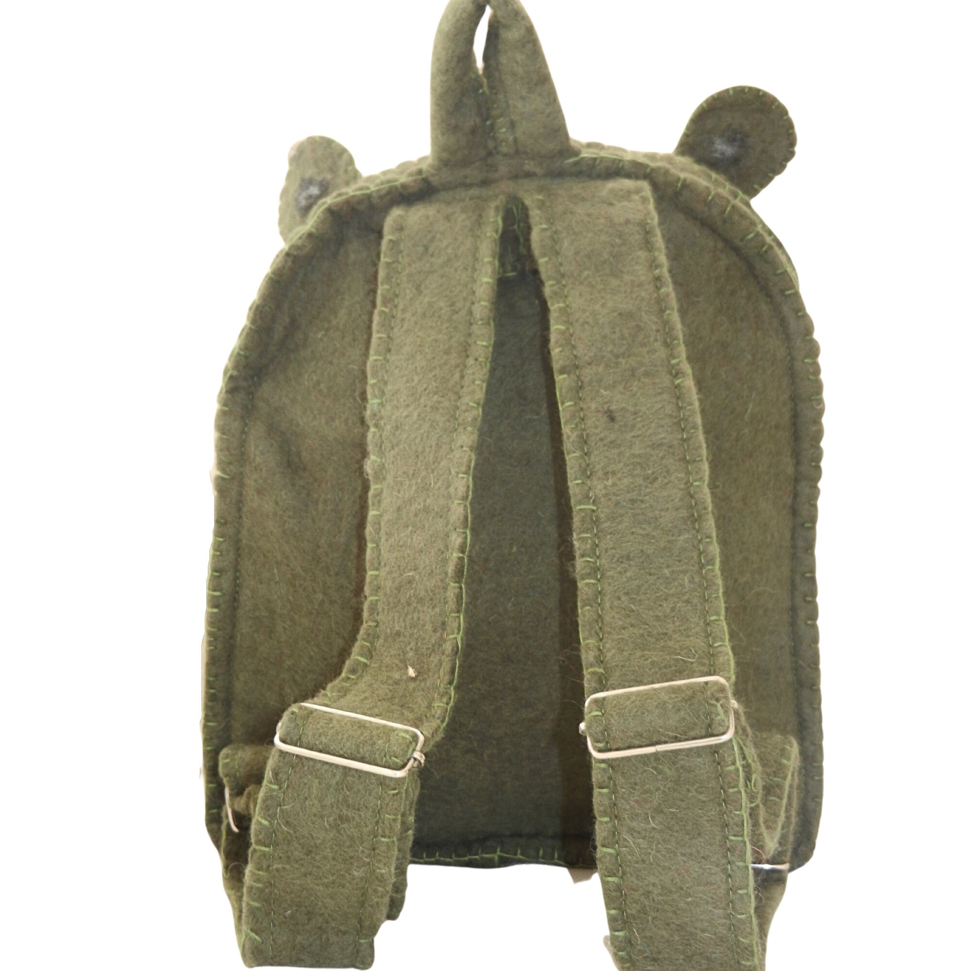 Cute FROG Backpack for Toddlers | Felt Backpack Preschool Kids | Frog ...