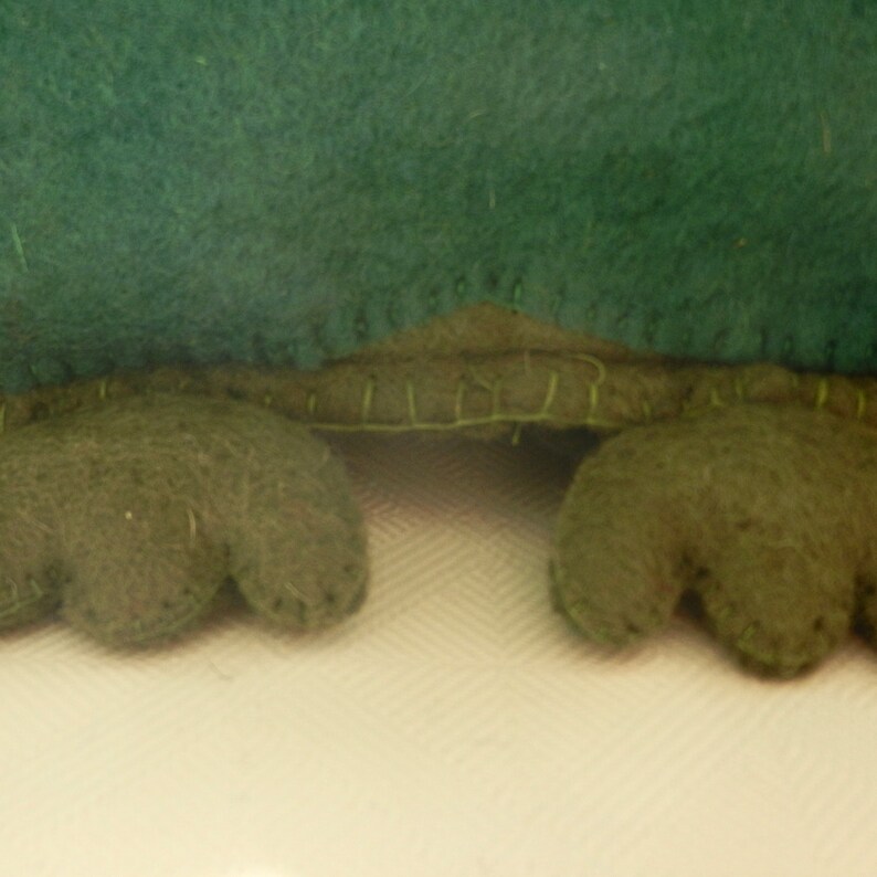 Cute FROG Backpack for Toddlers Felt Backpack Preschool Kids Frog Lover ...