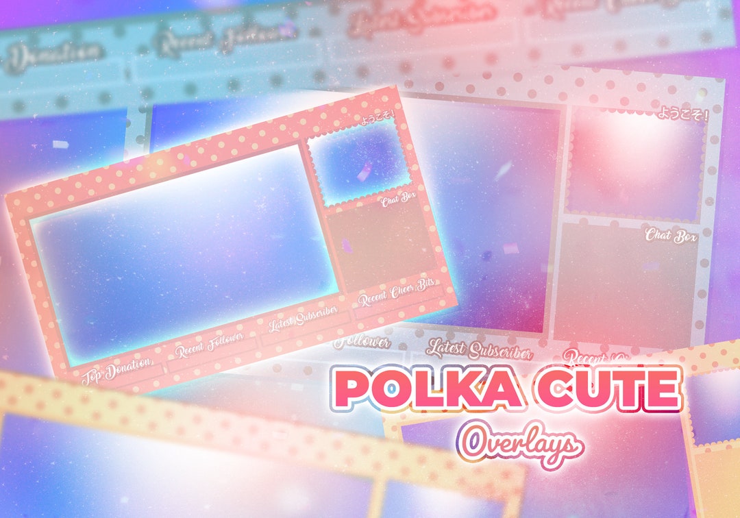 Polka-cute Overlays (3 Pack) - Etsy