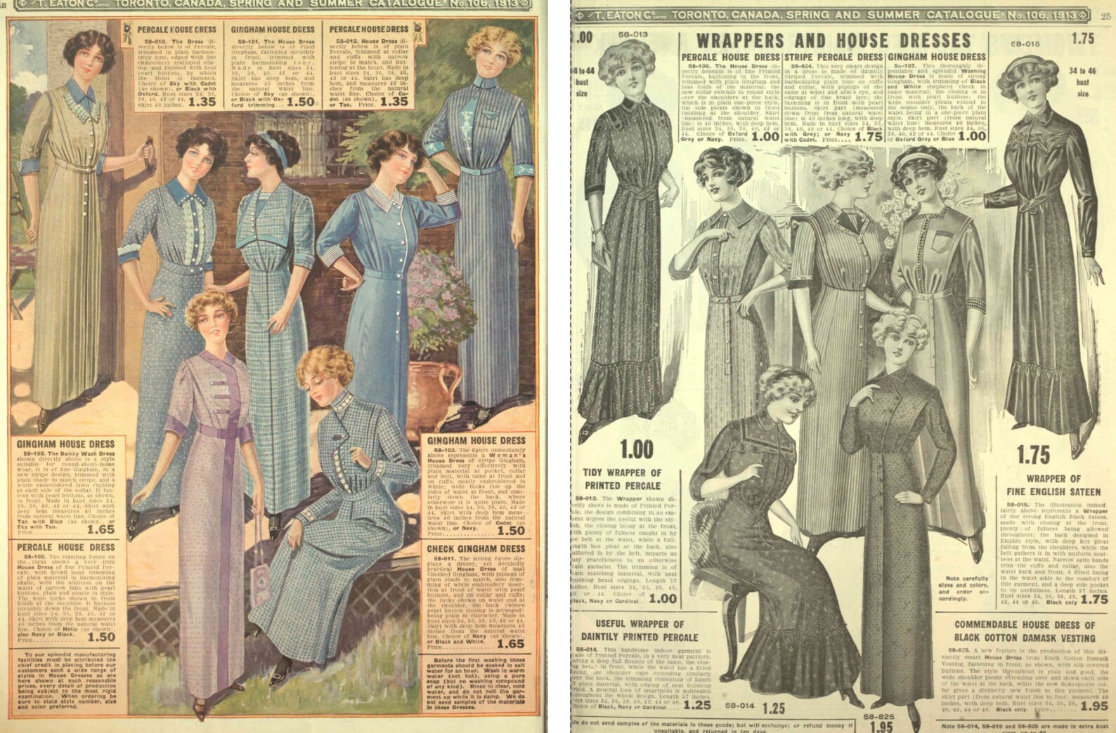 1913 Eaton's Spring and Summer Catalogue Scan PDF E-book - Etsy