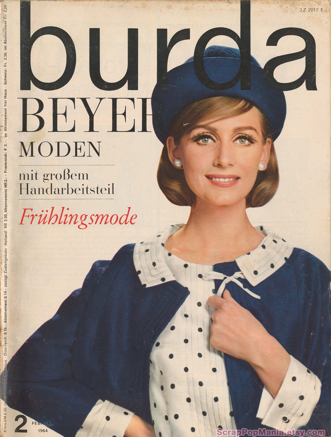 Burda Beyer Moden 1964 Nr. 2 High Quality Scan PDF E-book - Etsy