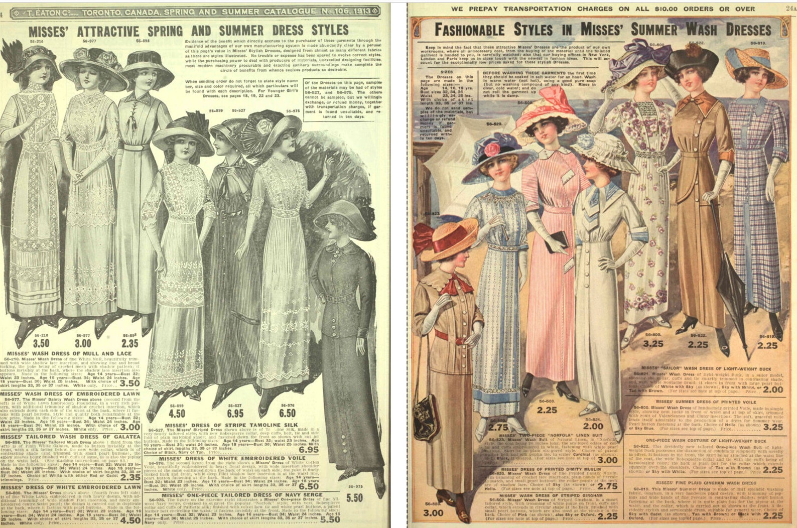 1913 Eaton's Spring and Summer Catalogue Scan PDF E-book - Etsy