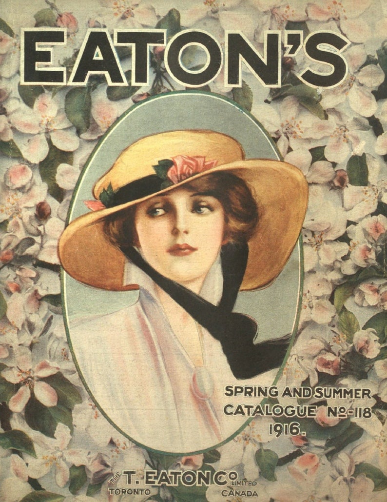 1916 Eaton's Spring & Summer Catalogue Scan PDF E-book - Etsy
