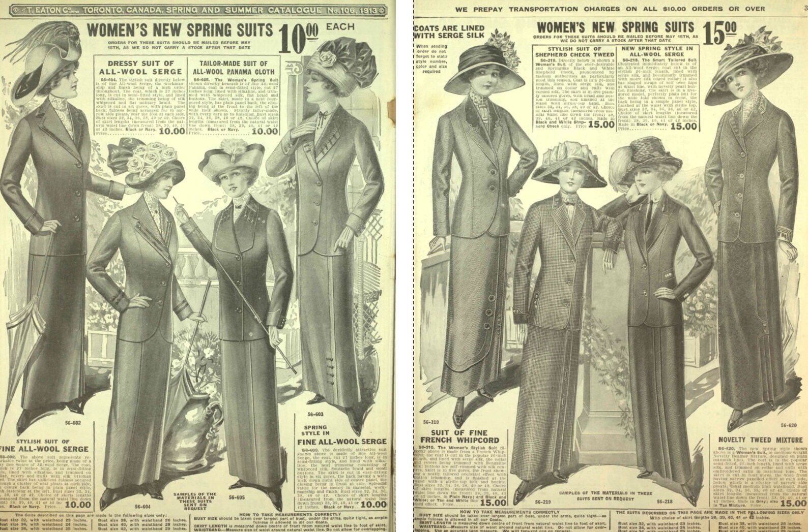 1913 Eaton's Spring and Summer Catalogue Scan PDF E-book - Etsy
