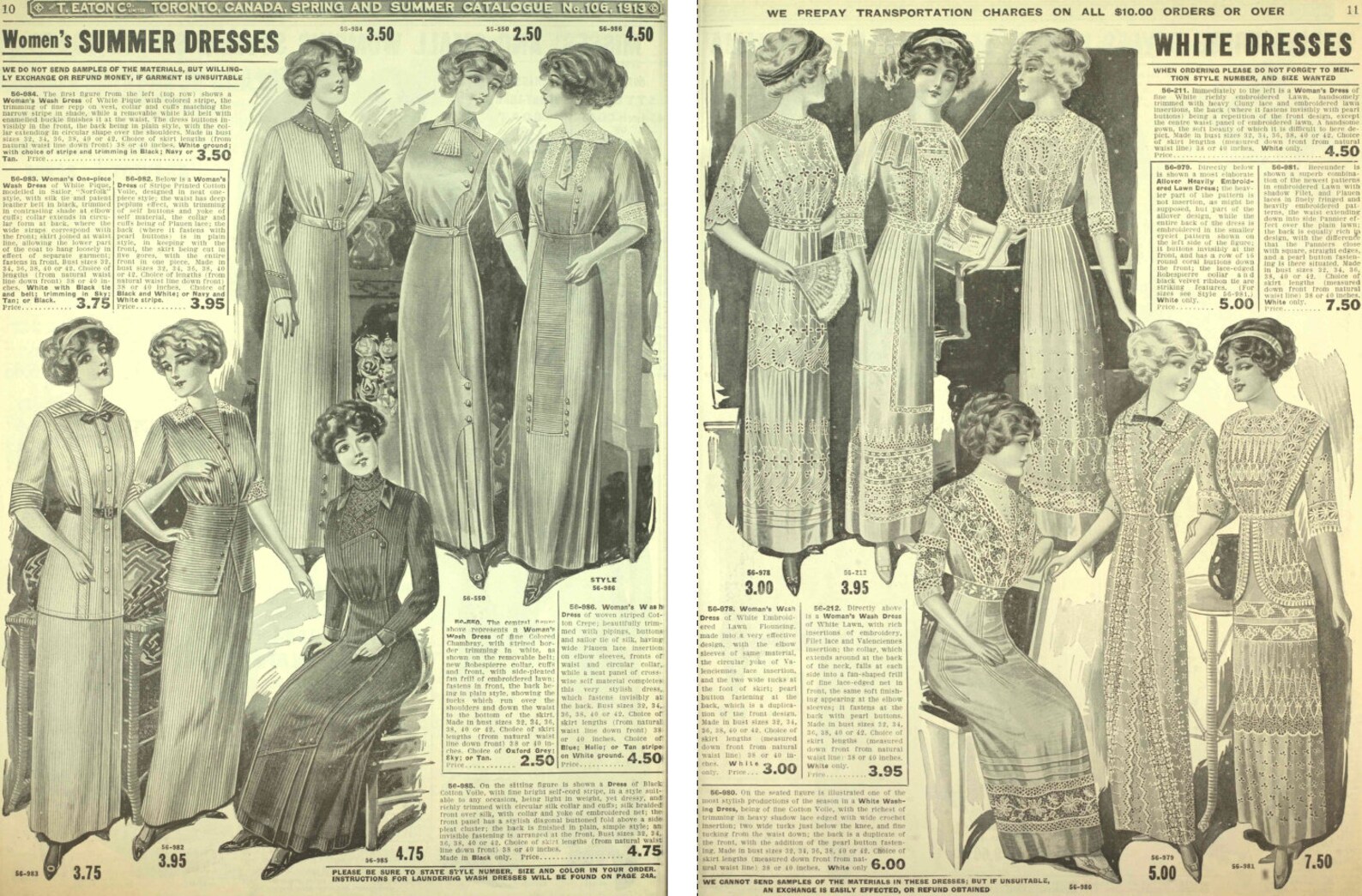 1913 Eaton's Spring and Summer Catalogue Scan PDF E-book - Etsy