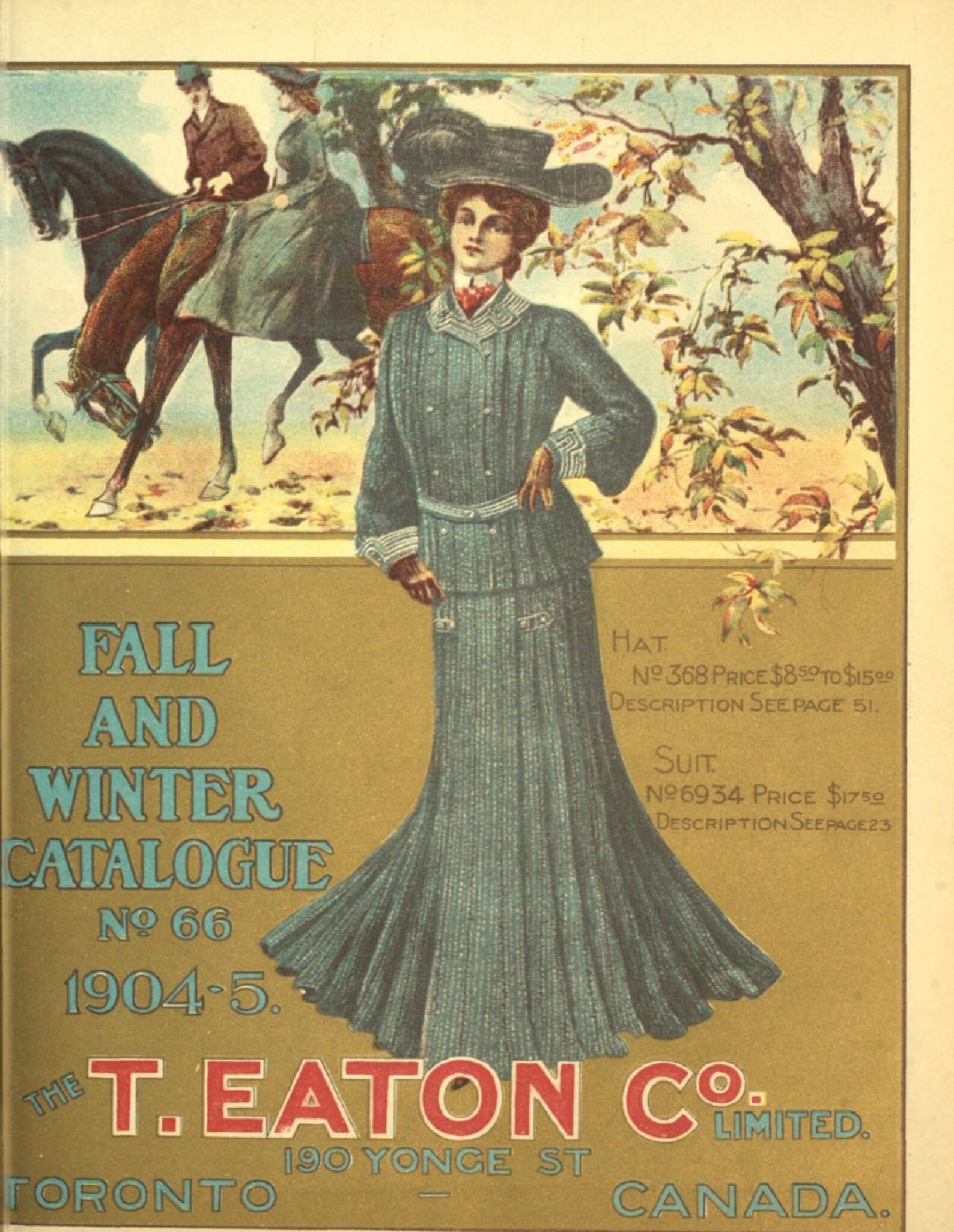 1904 Eaton Fall & Winter Catalogue Scan PDF E-book - Etsy