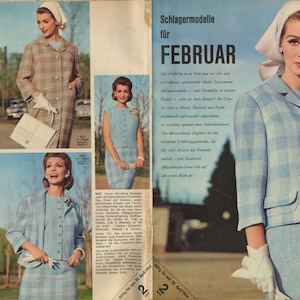 Burda Beyer Moden 1964 Nr. 2 High Quality Scan PDF E-book - Etsy
