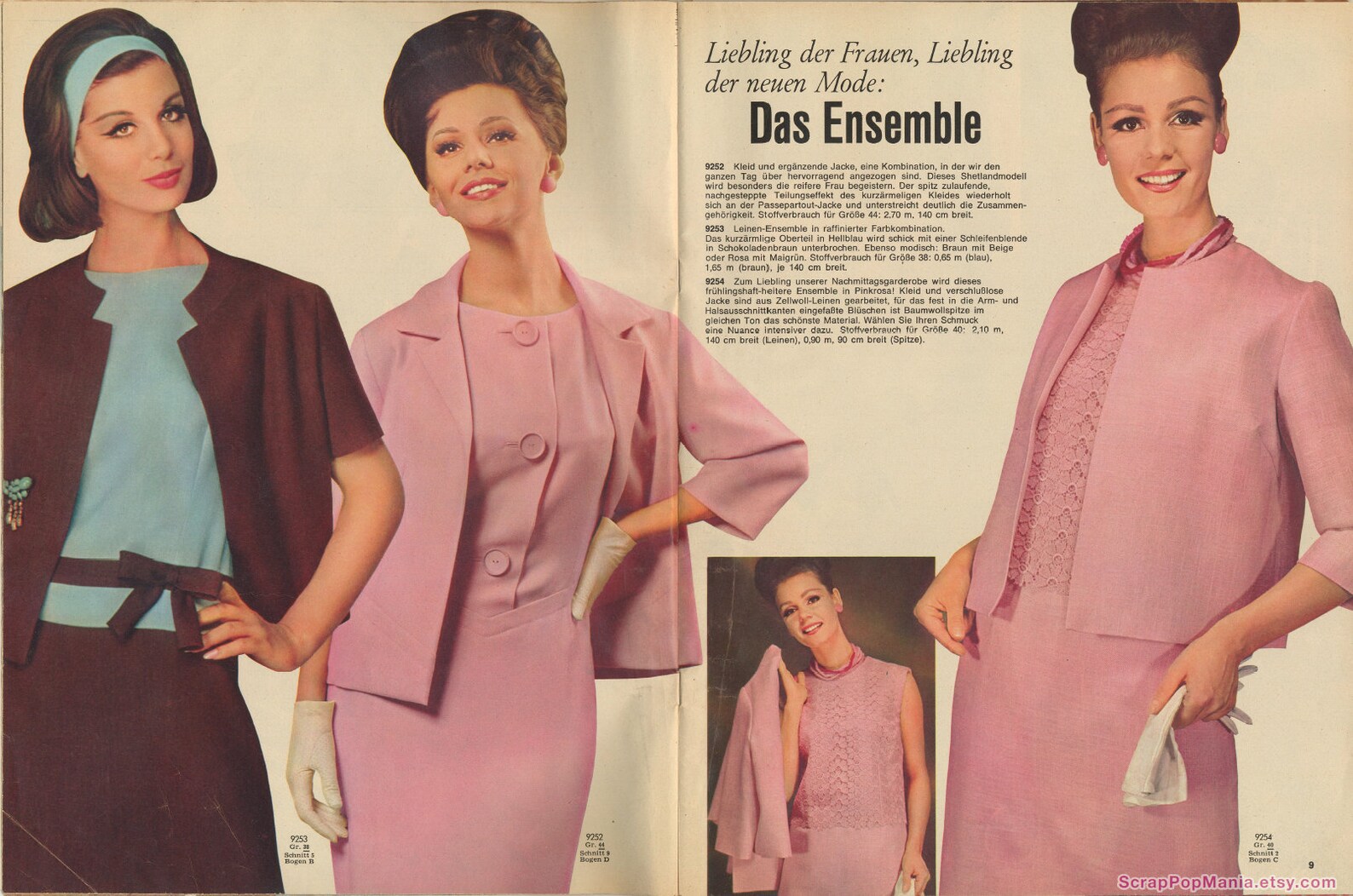 Burda Beyer Moden 1964 Nr. 2 High Quality Scan PDF E-book - Etsy