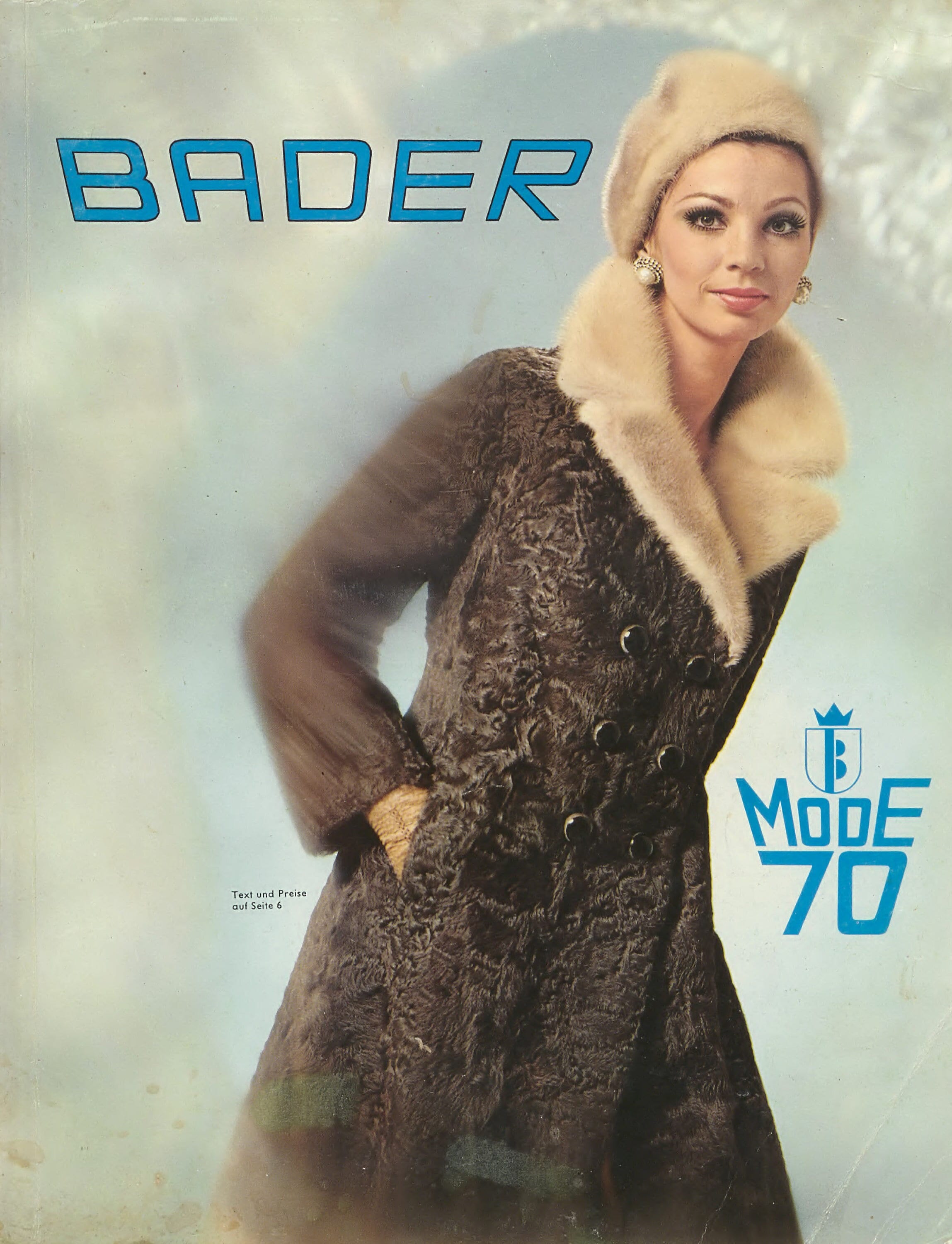BADER Catalog Autumn / Winter 1970 High Quality Scan PDF E-book - Etsy