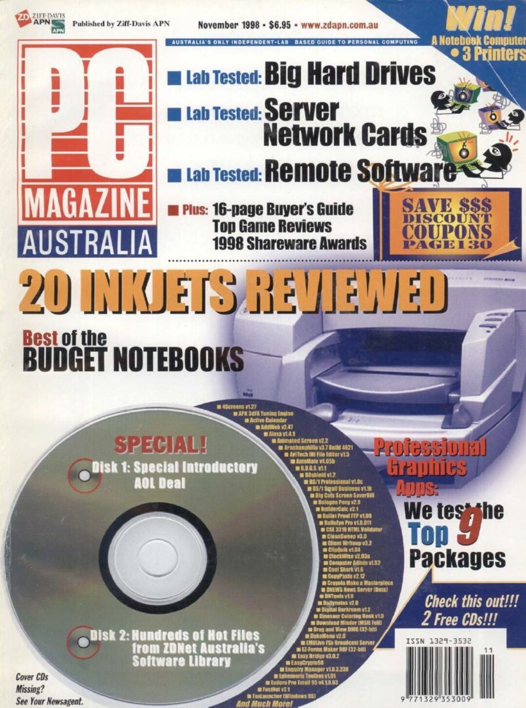 PC Magazine Australia 1998 November Scan PDF E-book - Etsy