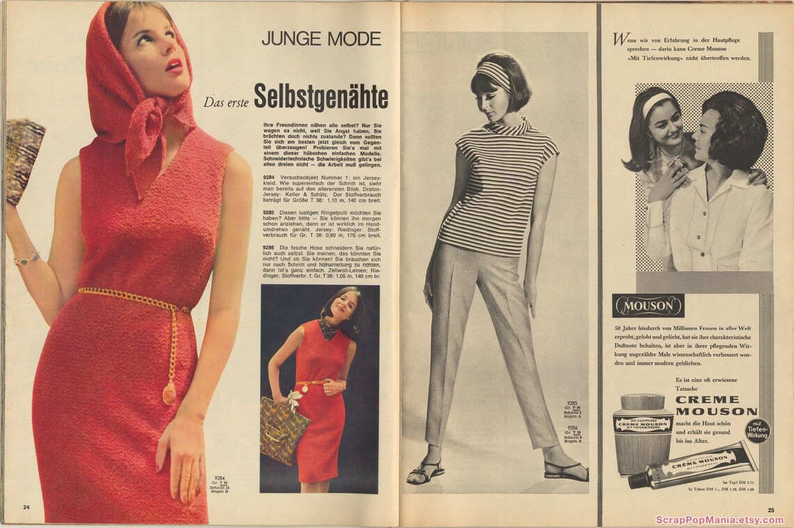 Burda Beyer Moden 1964 Nr. 2 High Quality Scan PDF E-book - Etsy