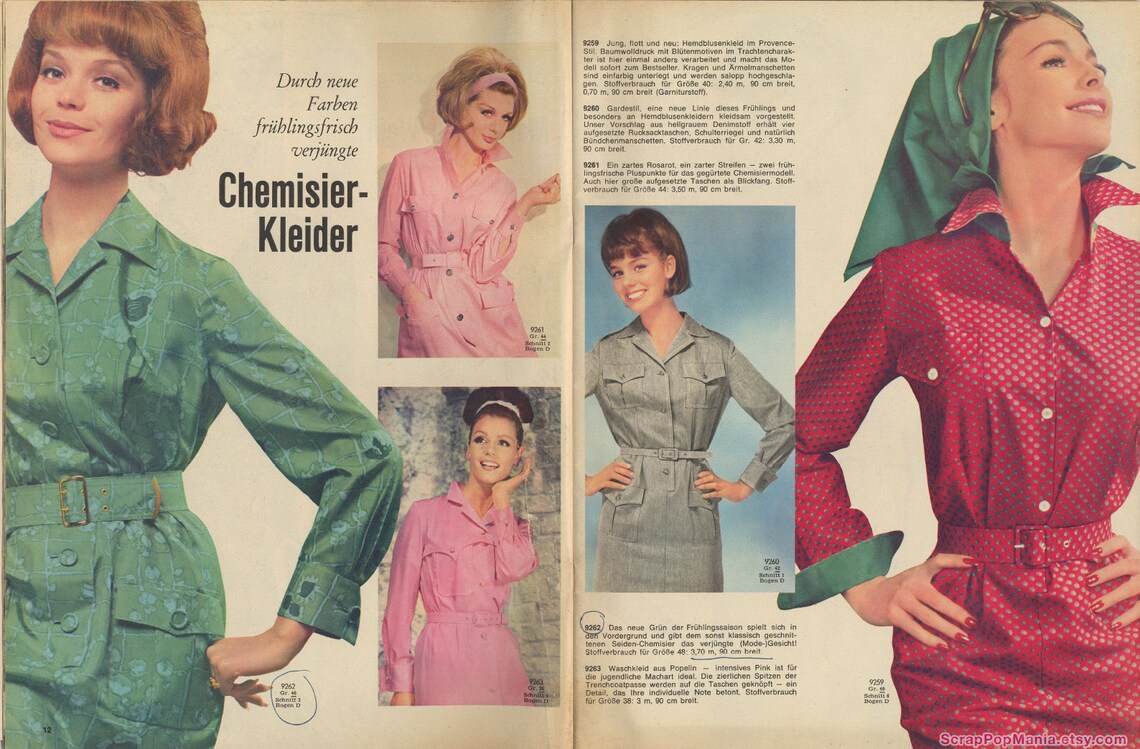 Burda Beyer Moden 1964 Nr. 2 High Quality Scan PDF E-book - Etsy