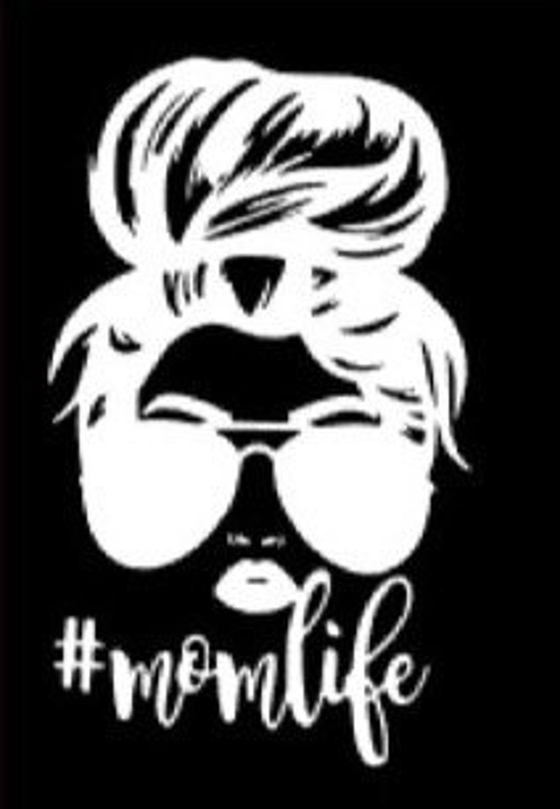 Mom Life Vinyl Decal Etsy