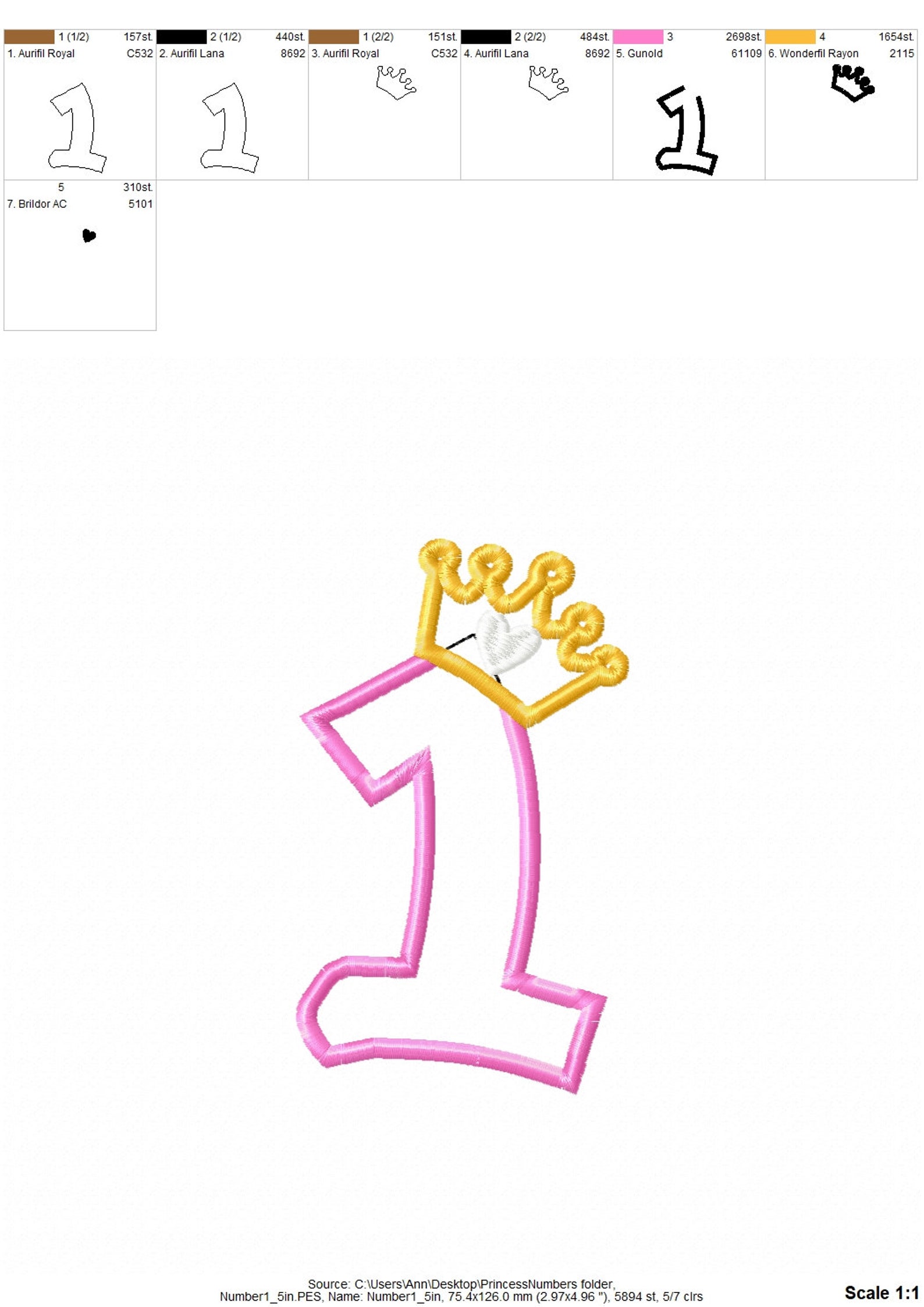 Princess Crown Birthday Numbers Kids Baby Girl T-shirt Party - Etsy