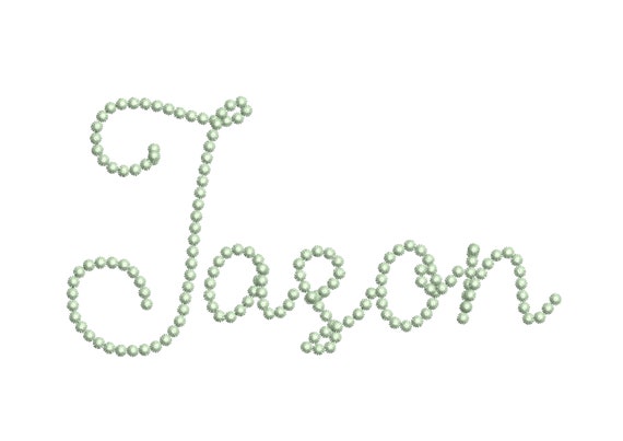 The Name Jason In Cursive
