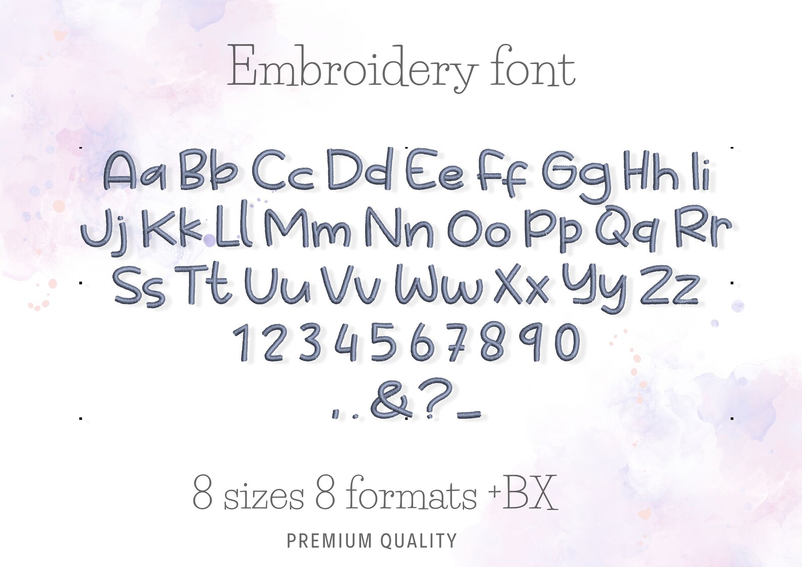 Modern Whimsy Font Alphabet Letters Machine Embroidery Designs - Etsy