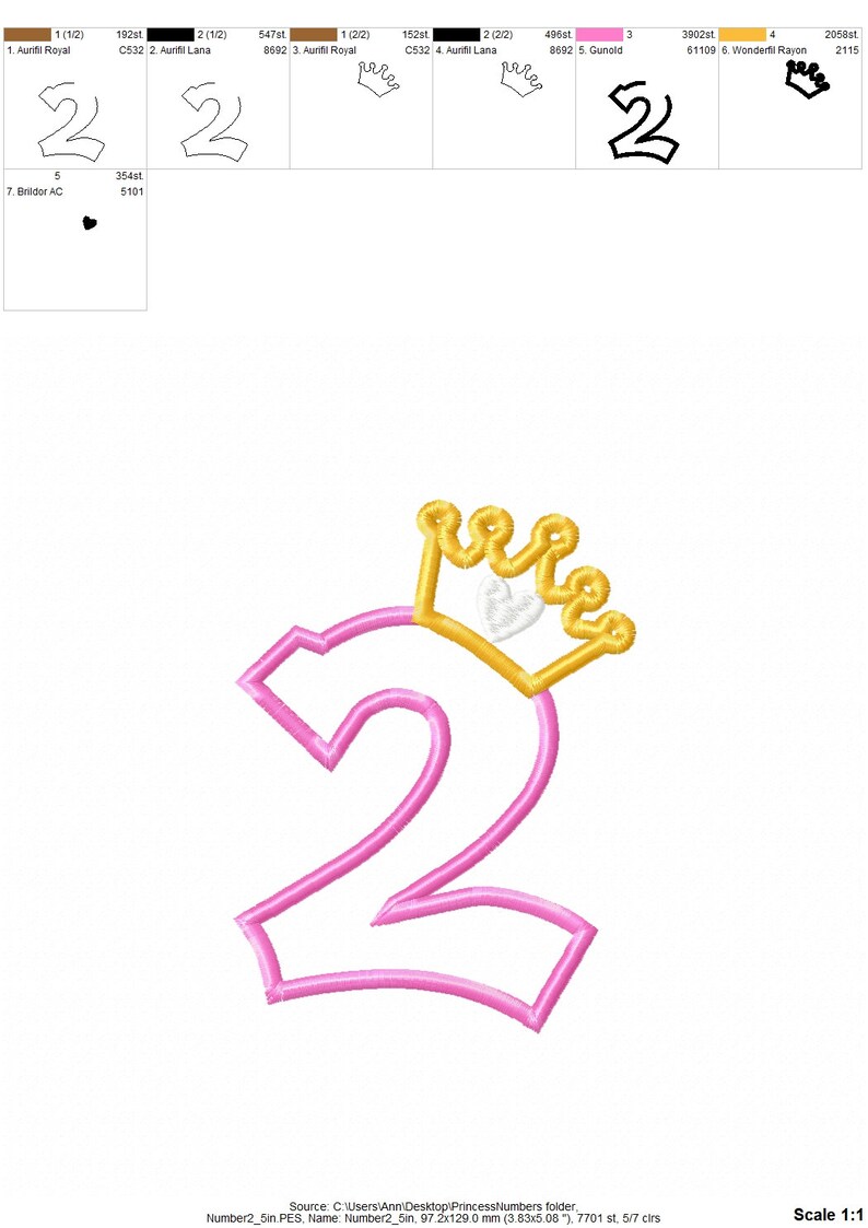 Princess Crown Birthday Numbers Kids Baby Girl T-shirt Party - Etsy
