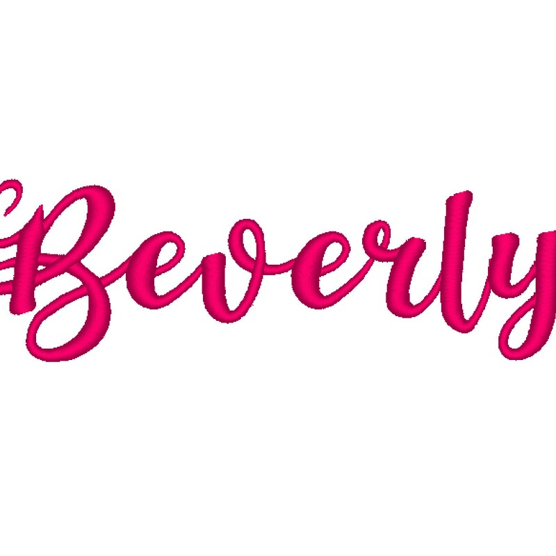 Curly Letters - Etsy