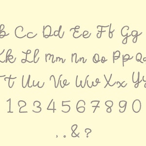 Modern Rope Nautical Marine Script Handwritten Cursive Font Alphabet ...