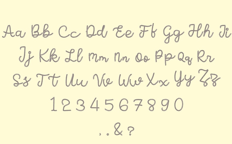 Modern Rope Nautical Marine Script Handwritten Cursive Font - Etsy