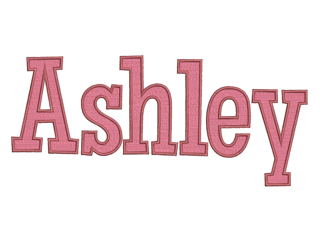 Awesome Fill Stitch and Outline Font Alphabet Machine Embroidery ...