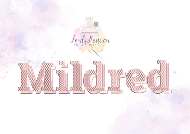 MINI Block Shadow Font Alphabet Monogram Awesome Letters - Etsy