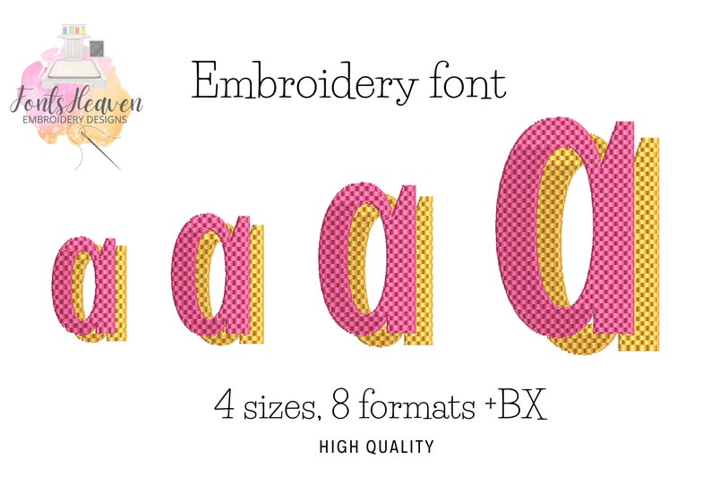 Awesome Textured Font With Shadow Alphabet Monogram Name Letters ...