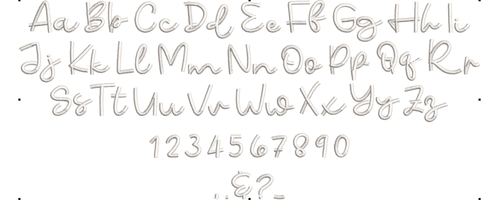 Modern Script Handwritten Wedding Cursive Font Alphabet - Etsy