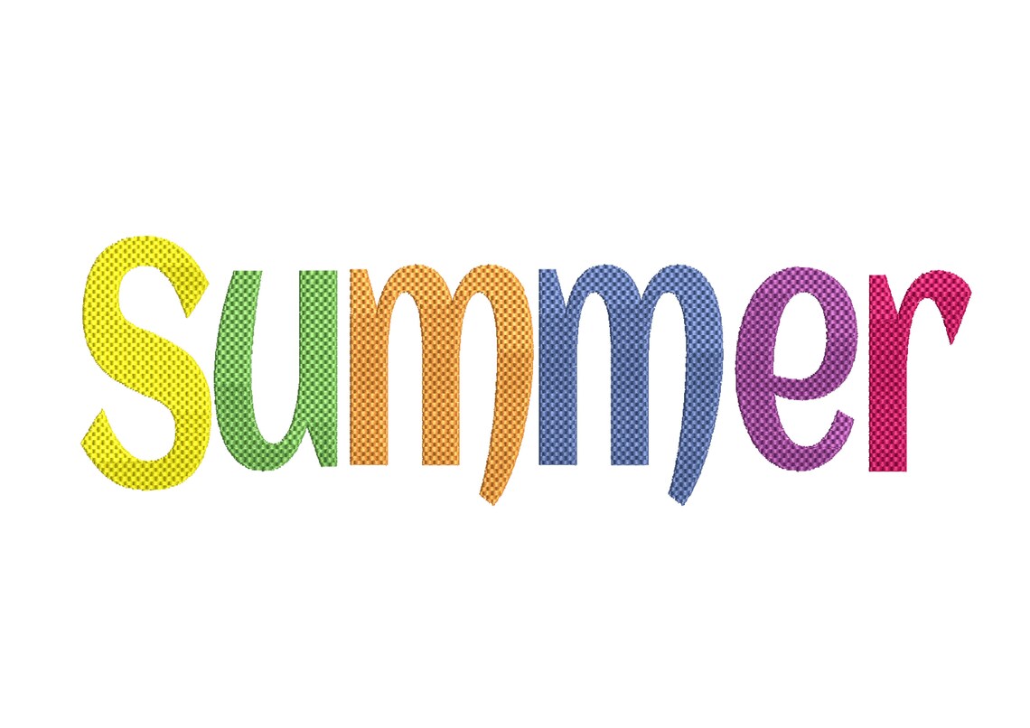 Retro Fill Stitch Textured Font Attractive Alphabet Letters - Etsy