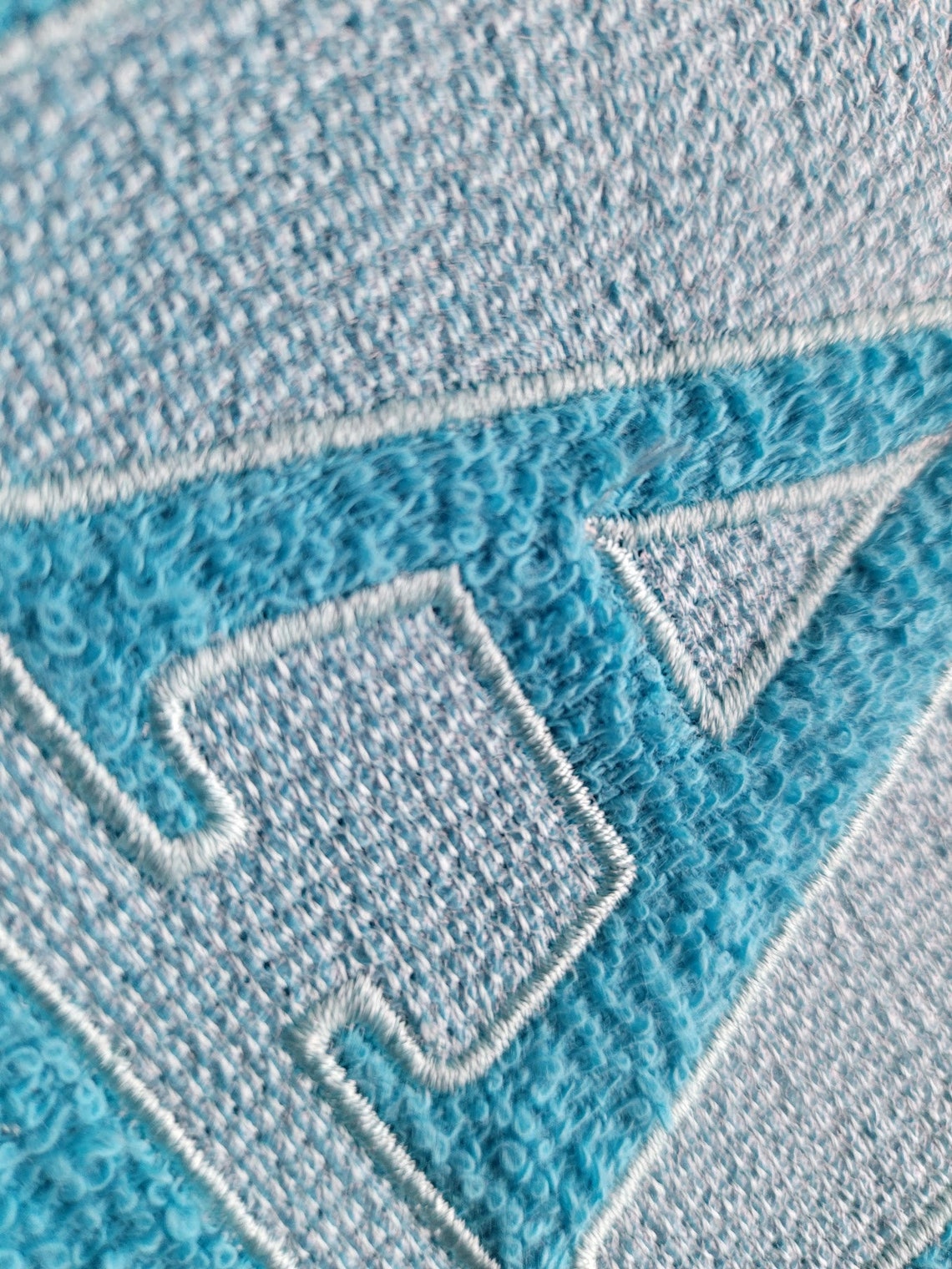 Embossed Monogram Towel Classic Monogramming Terry Towel Machine ...