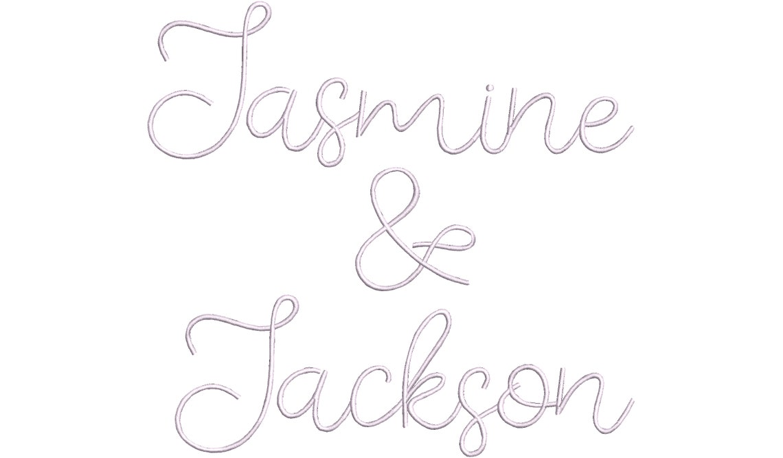 Modern Script Handwritten Cursive Font Alphabet Letters | Etsy