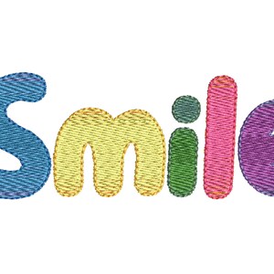 Full Ombre Gradient Rainbow Retro Font Fill Stitch Alphabet Machine ...