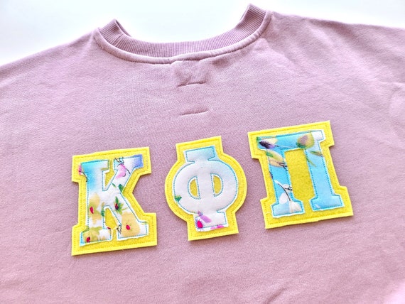 Simple GREEK Outline FONT Raggedy Edge Applique Greek Alphabet | Etsy