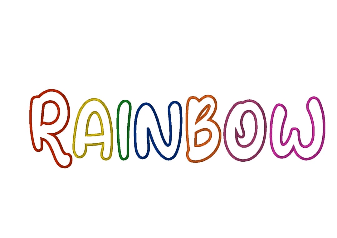 Retro Abigail Handwritten Cursive Font Applique Alphabet Machine ...