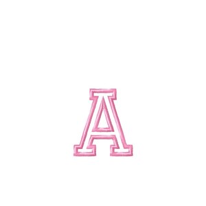 Block Font Varsity Collegiate Alphabet Letters Outline Font Machine ...