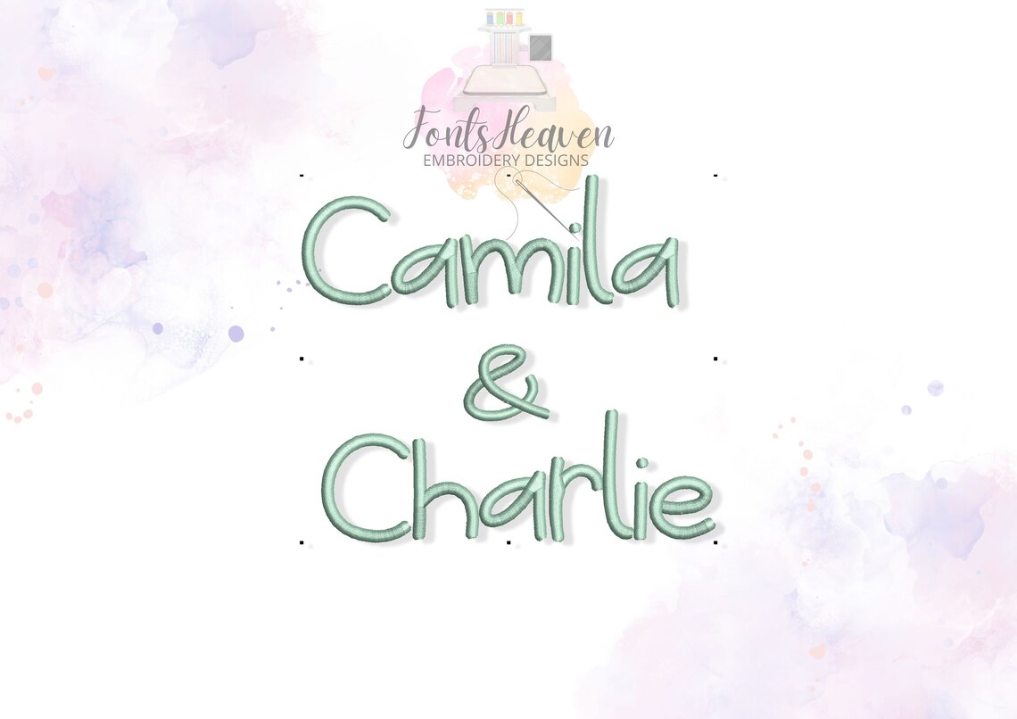 Modern Whimsy Font Alphabet Letters Machine Embroidery Designs - Etsy