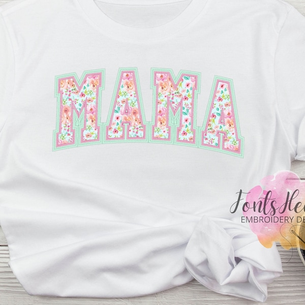 Floral Embroidery Applique - Etsy