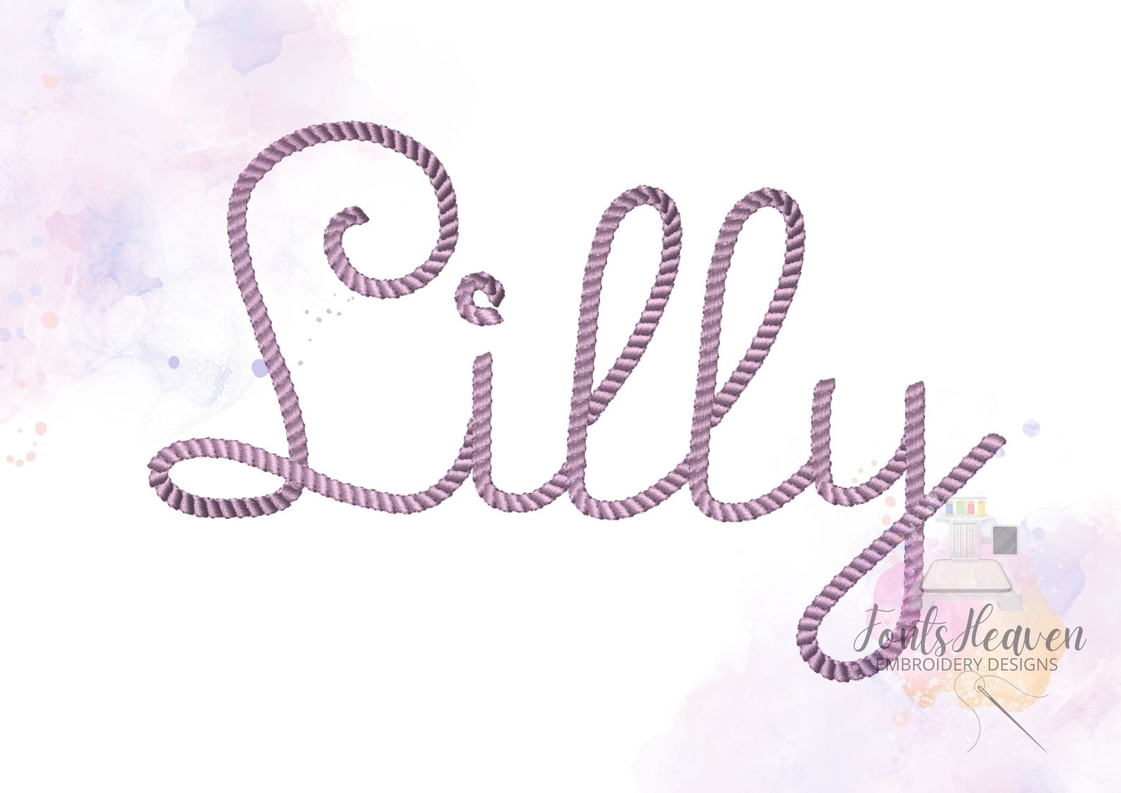 Logan Modern Rope Stitch Nautical Script Hand Written Cursive Font ...