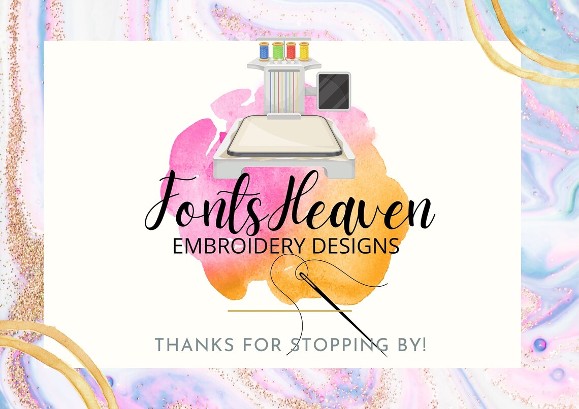 Block Font Monogram Alphabet With Outline Machine Embroidery - Etsy