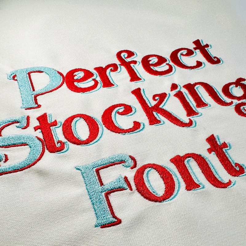 Fonts for Stockings - Etsy
